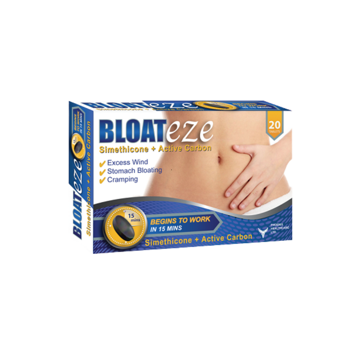 BLOAT EZ TABLET 20S – zozopharmacy