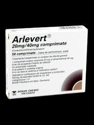 Arlevert tablet 20/40 mg tablet 25s – zozopharmacy
