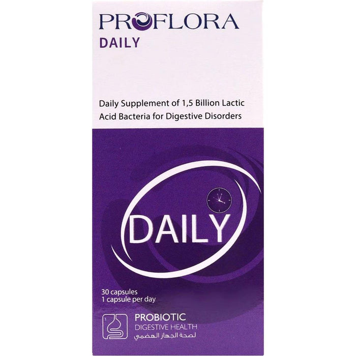 Proflora Probiotic Daily Capsules 30 Pieces – zozopharmacy