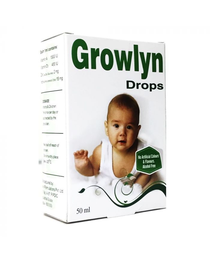 Growlyn Vitamin D3 Drops 50 ml – zozopharmacy