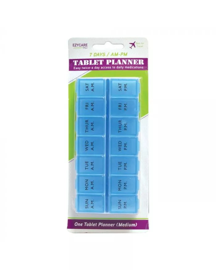 EZYCARE TABLET PLANNER AM/PM – zozopharmacy