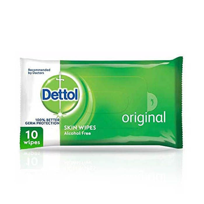 Dettol Antibacterial Wipes 10s – zozopharmacy