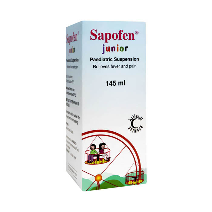 Sapofen Junior 100mg/5ml Suspension – zozopharmacy