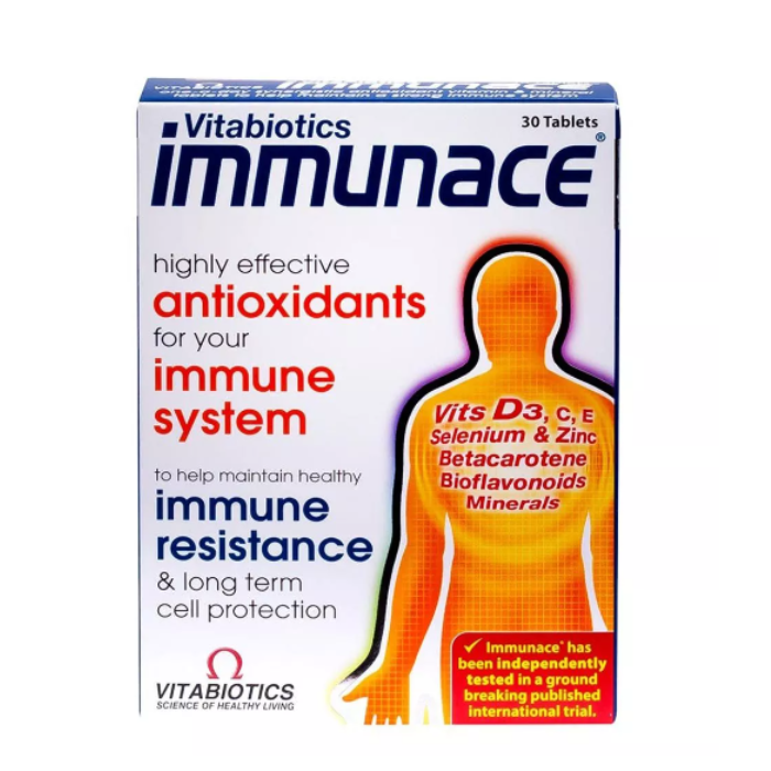 VITABIOTIC IMMUNACE CAP 30S – zozopharmacy