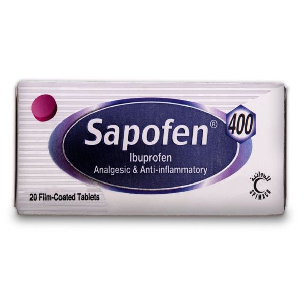 Sapofen 400mg Tabs 20s – zozopharmacy