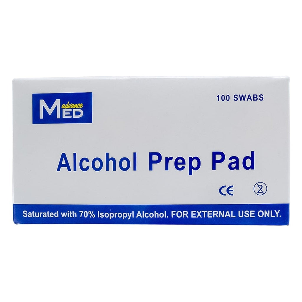 Advance Med Alcohol Pad 100s – zozopharmacy