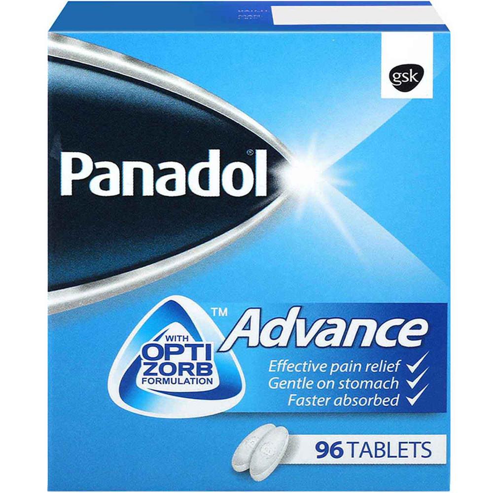 Panadol Advance Tablets 96's – zozopharmacy