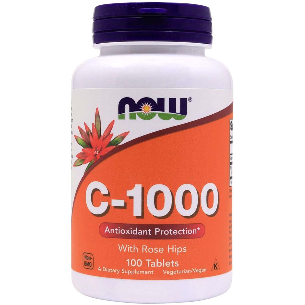 Now Vitamin C 1000 Tablets 100 Pieces – zozopharmacy