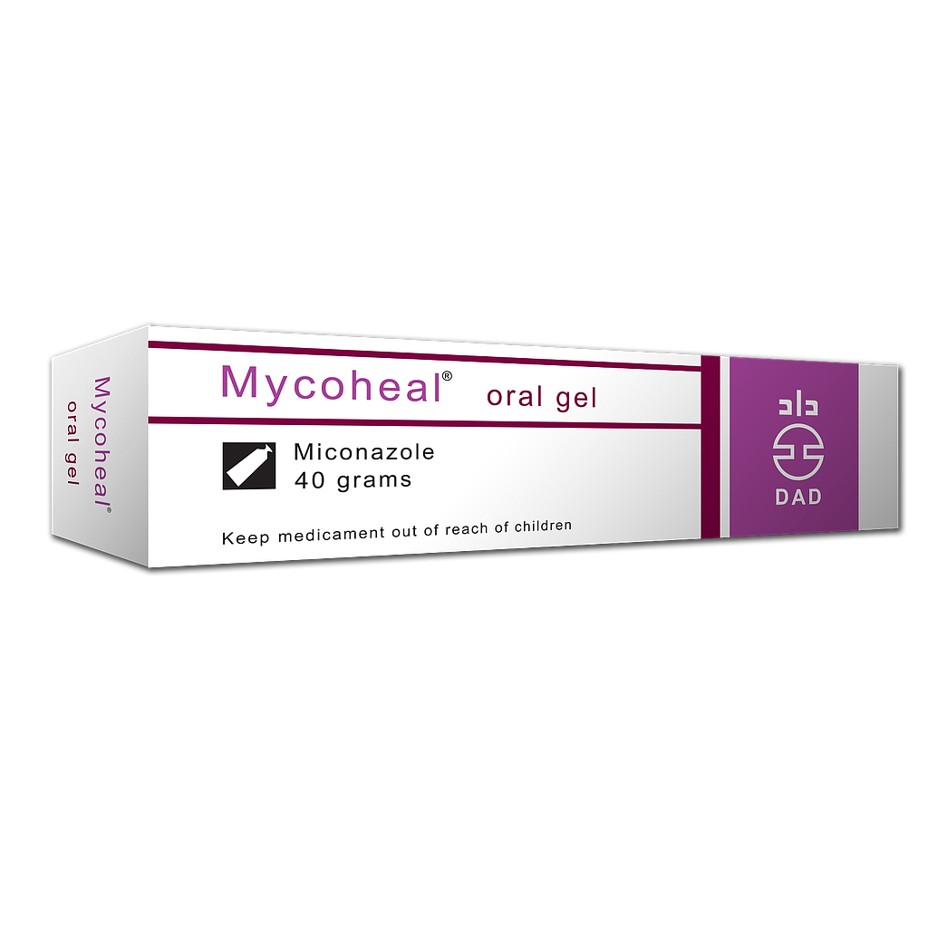 mycoheal oral gel 40 grams – zozopharmacy
