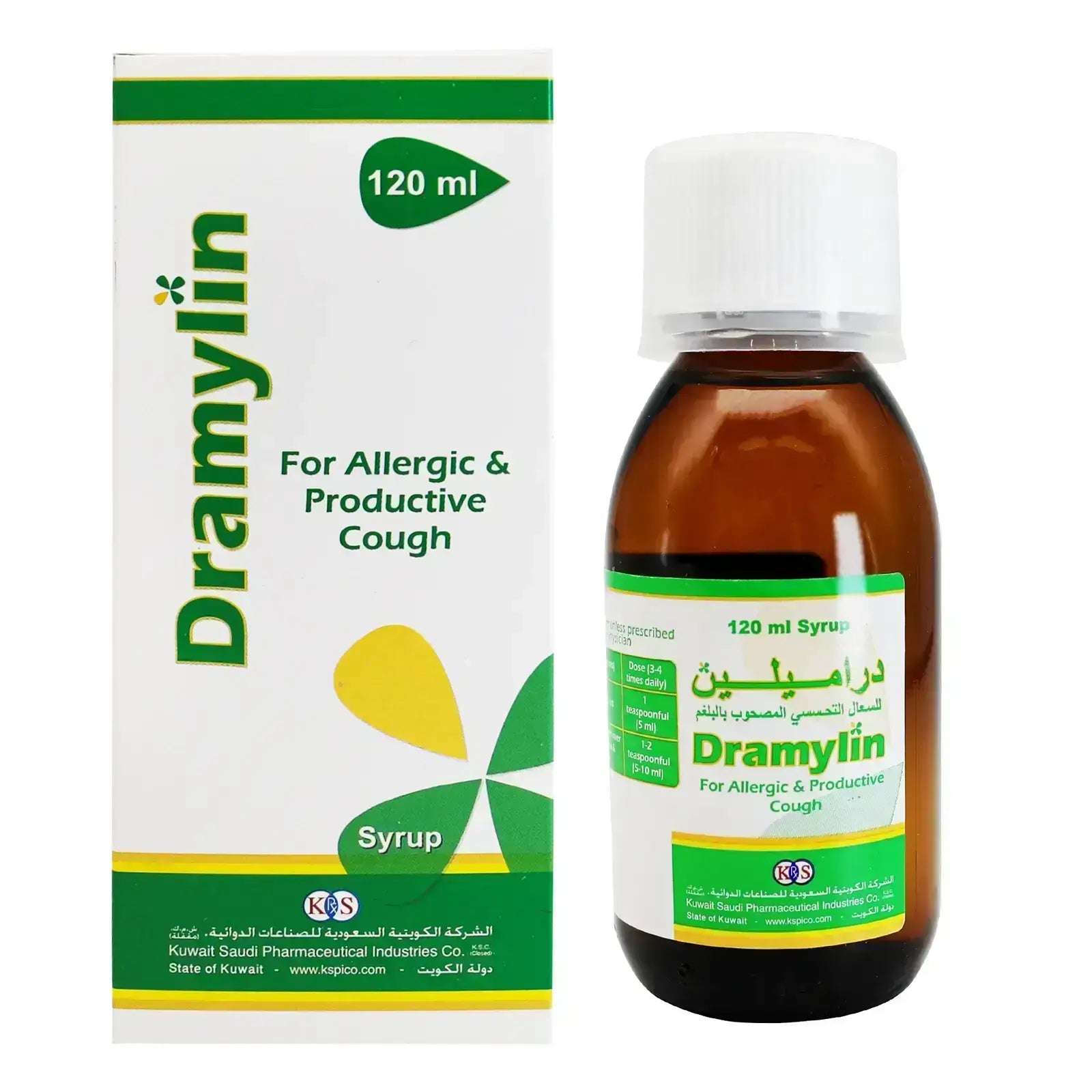 DRAMYLIN ADULT SYRUP 120ML – zozopharmacy