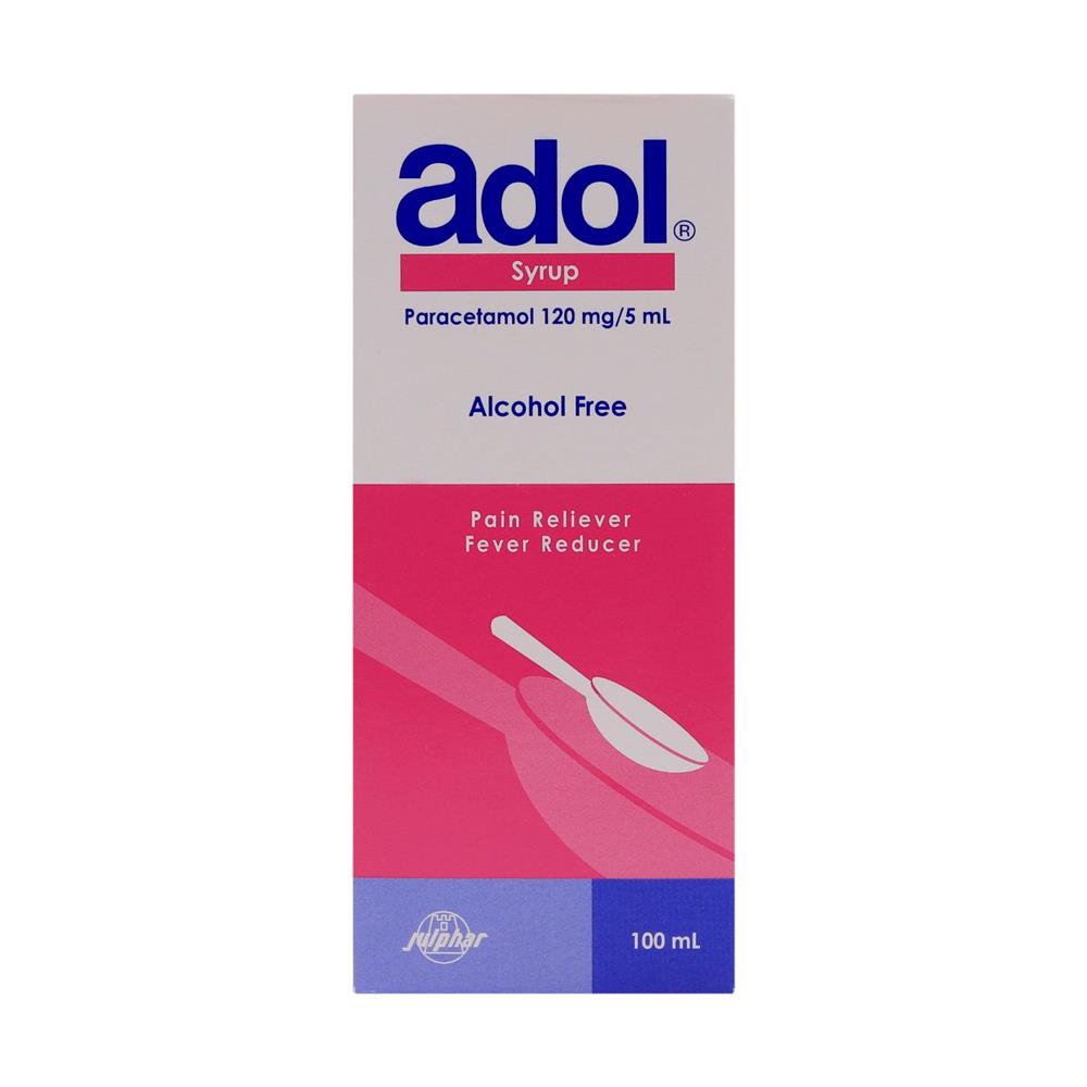 ADOL SYRUP 120MG/5ML 100ML – zozopharmacy