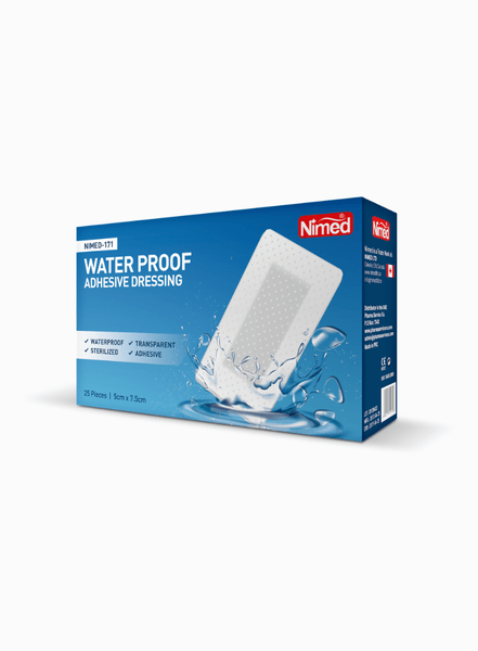 NIMED WATERPROOF ADHESIVE PLASTER 25X10CM – zozopharmacy