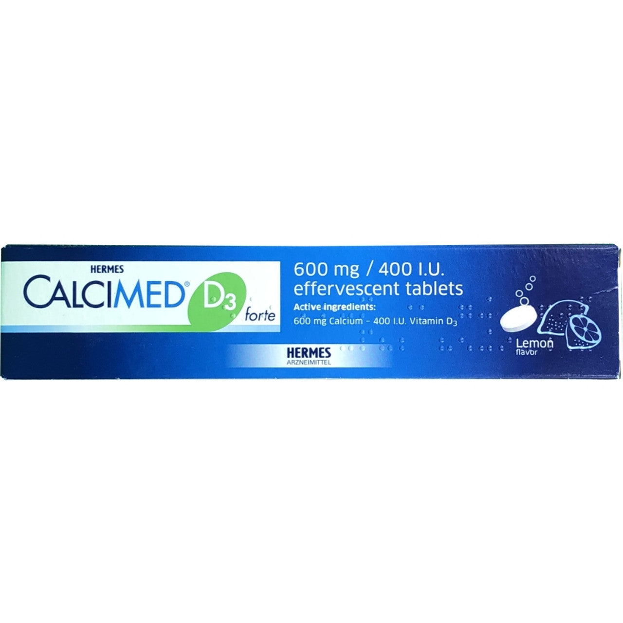 HERMES CALCIMED D3 FORTE TAB 20S – zozopharmacy
