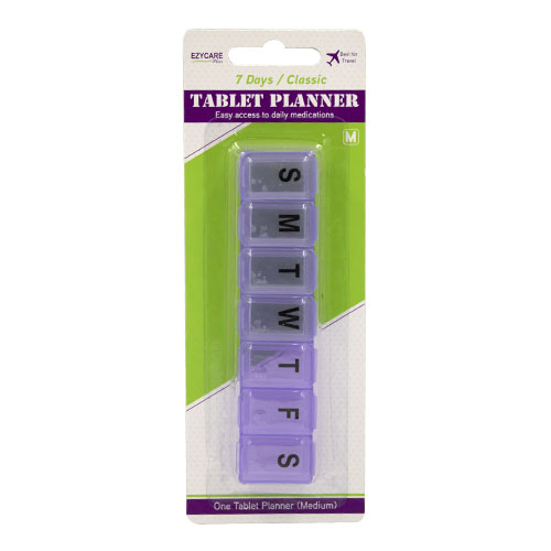 EZYCARE 17005 7DAY TAB PLANNER – zozopharmacy