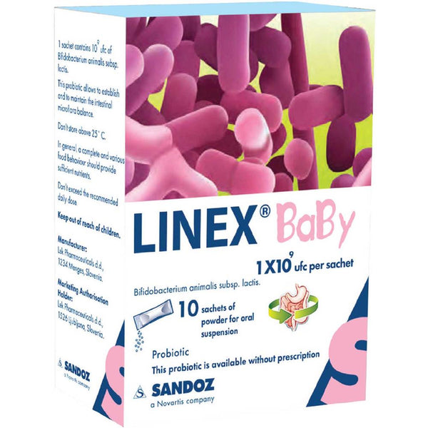Linex Baby 100mg P.F.O.A Sachet 10s – zozopharmacy
