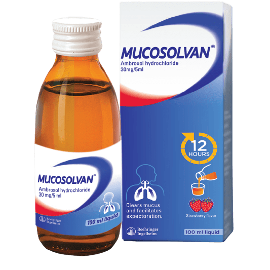 Mucosolvan 30mg / 5ml Syrup 100 ml Sugar Free – zozopharmacy