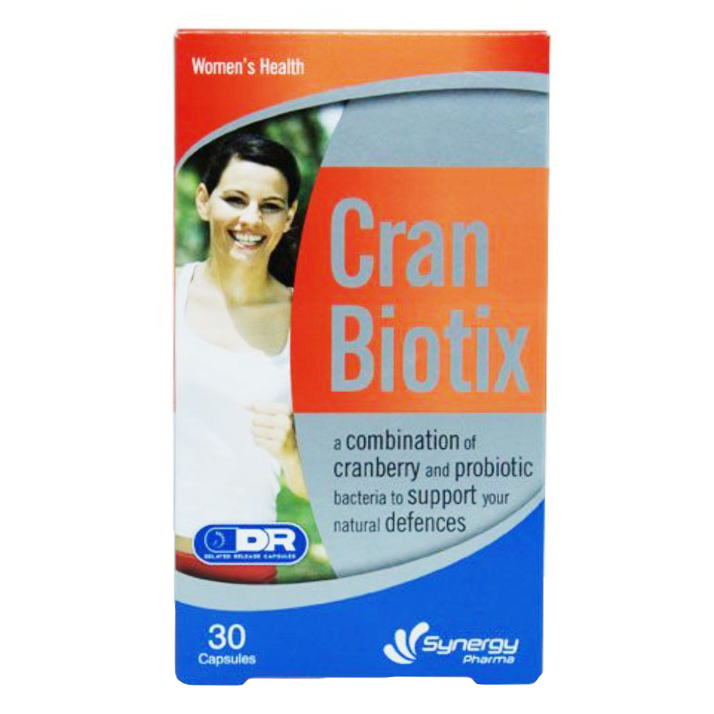 Cran Biotix Cap 30s Synergy – zozopharmacy