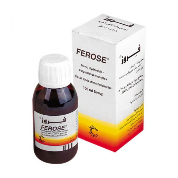 FEROSE 50MG SYRUP 100ML – zozopharmacy