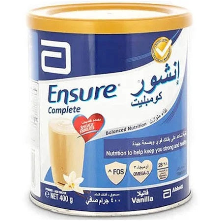 Ensure Complete Vanilla 400gms Zozopharmacy